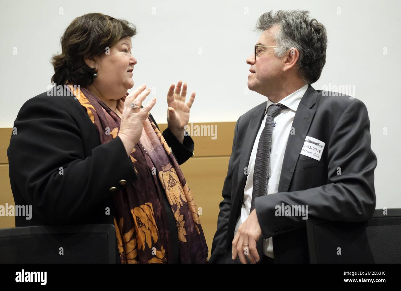 Minister of Health and Social Affairs Maggie De Block and AFSCA - FAVV ...