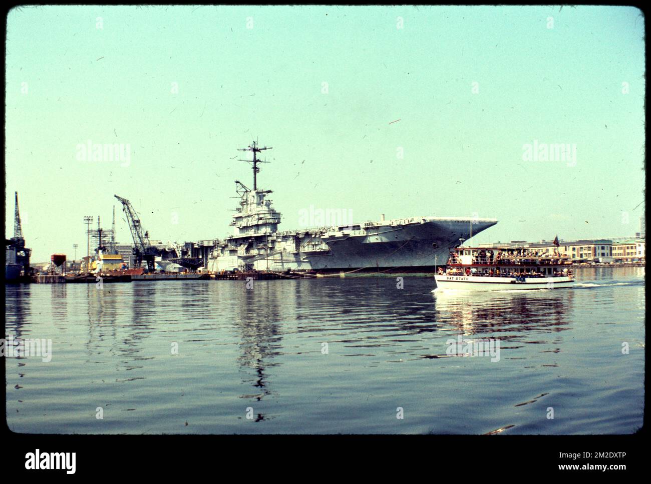 Cruise boat in front of U.S. Naval Docks - South Boston , Ships, Naval ...