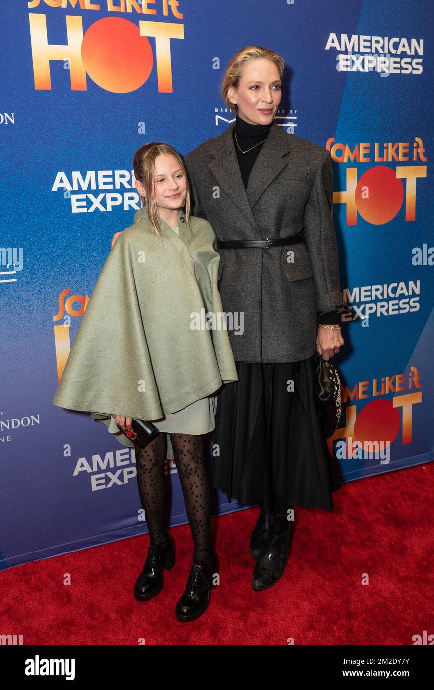 Luna Thurman Busson Uma Thurman Attend Opening Night For Some Like It