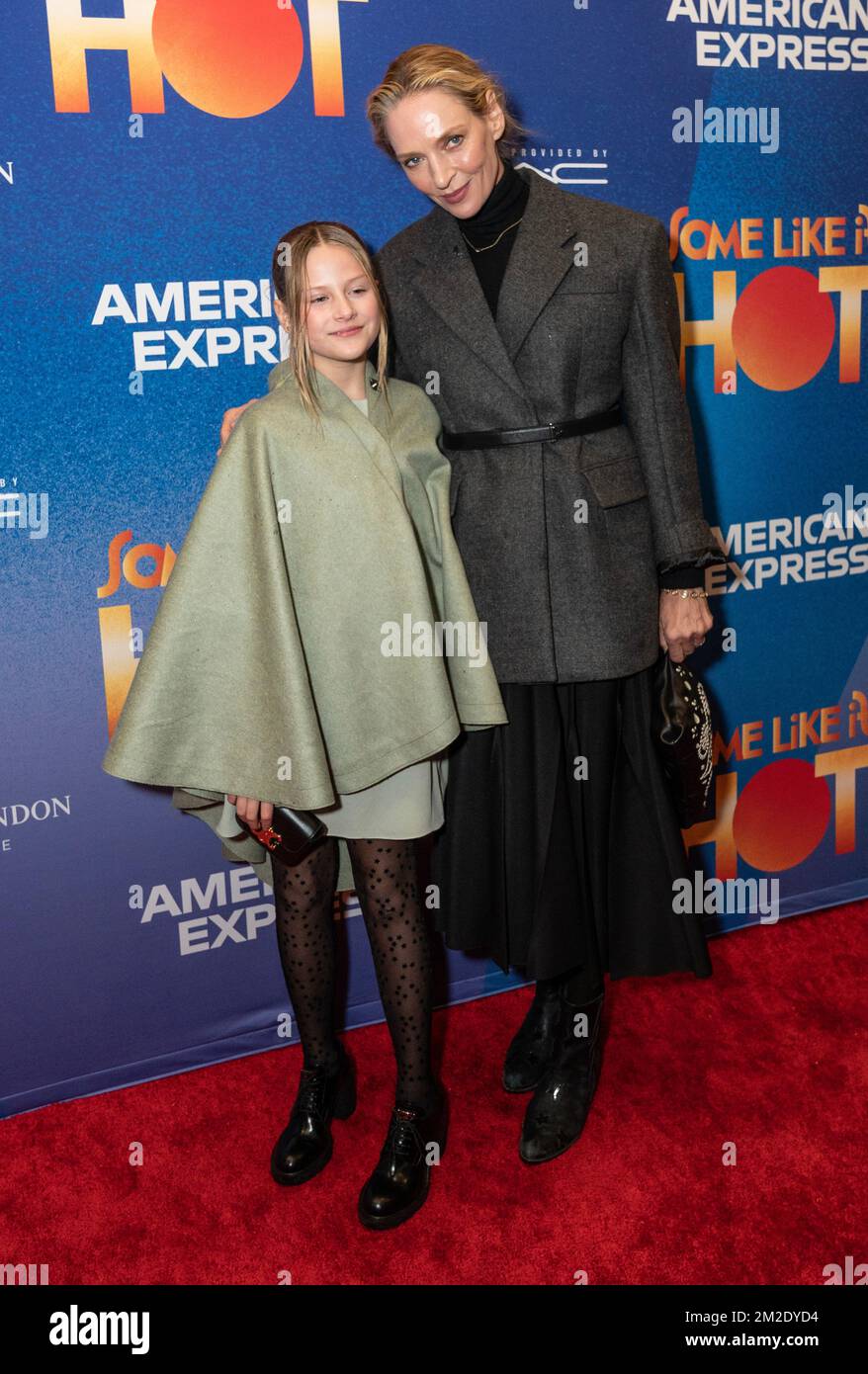 Luna Thurman Busson Uma Thurman Attend Opening Night For Some Like It