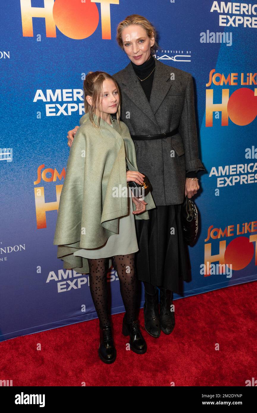 Luna Thurman Busson Uma Thurman Attend Opening Night For Some Like It