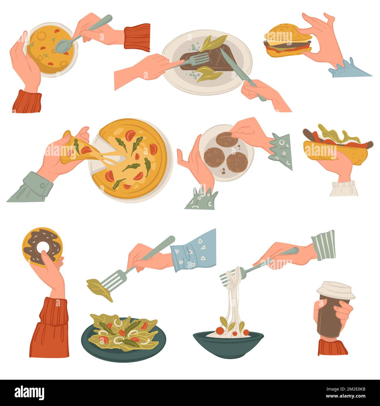 Hand candy dish Stock Vector Images - Alamy