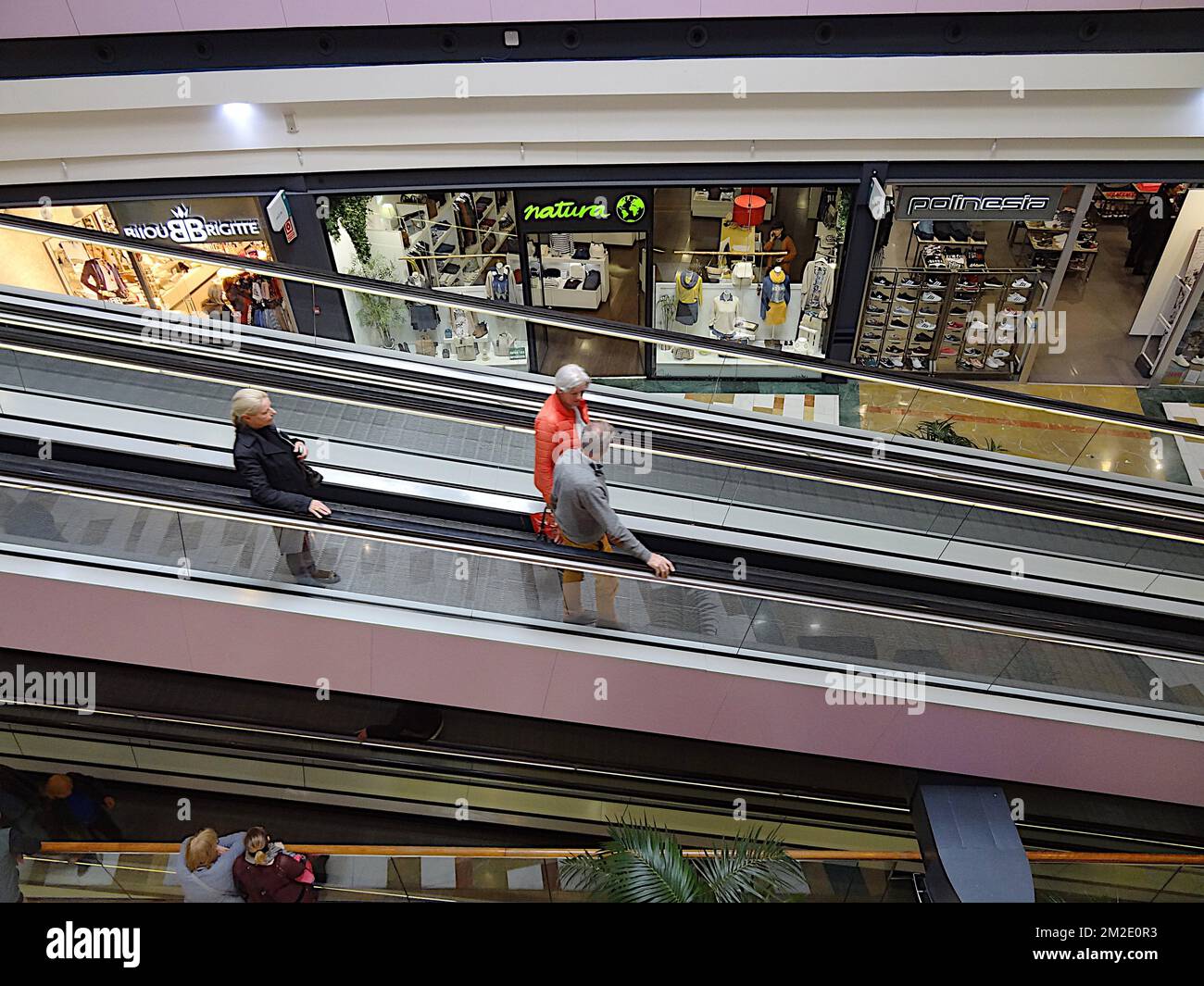 Shopping center | Centre commercial 03/03/2018 Stock Photo - Alamy