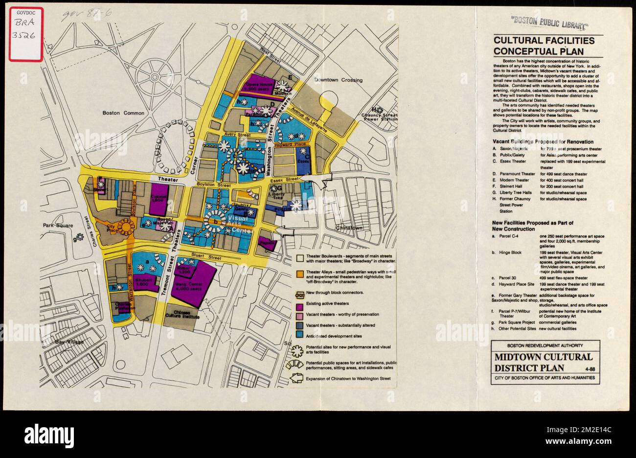Cultural facilities conceptual plan , Community centers, Massachusetts ...
