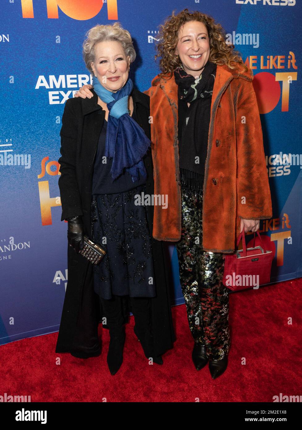Bette Midler and Sophie von Haselberg attend opening night for Some ...