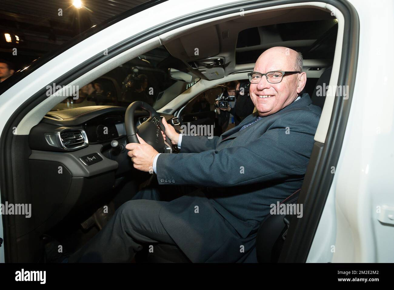 Gent sp.a mayor Daniel Termont pictured during the presentation of the ...