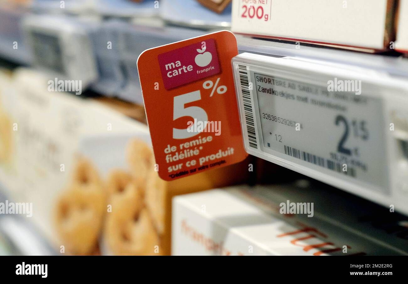 Illustration shows a 5% discount on fidelity card notice at the new ...