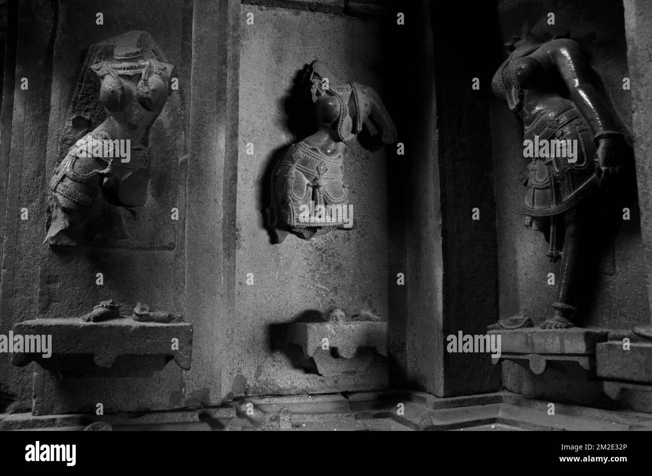 05 March 2015, Pune, India, Ancient Temple of hindu god shiva ...