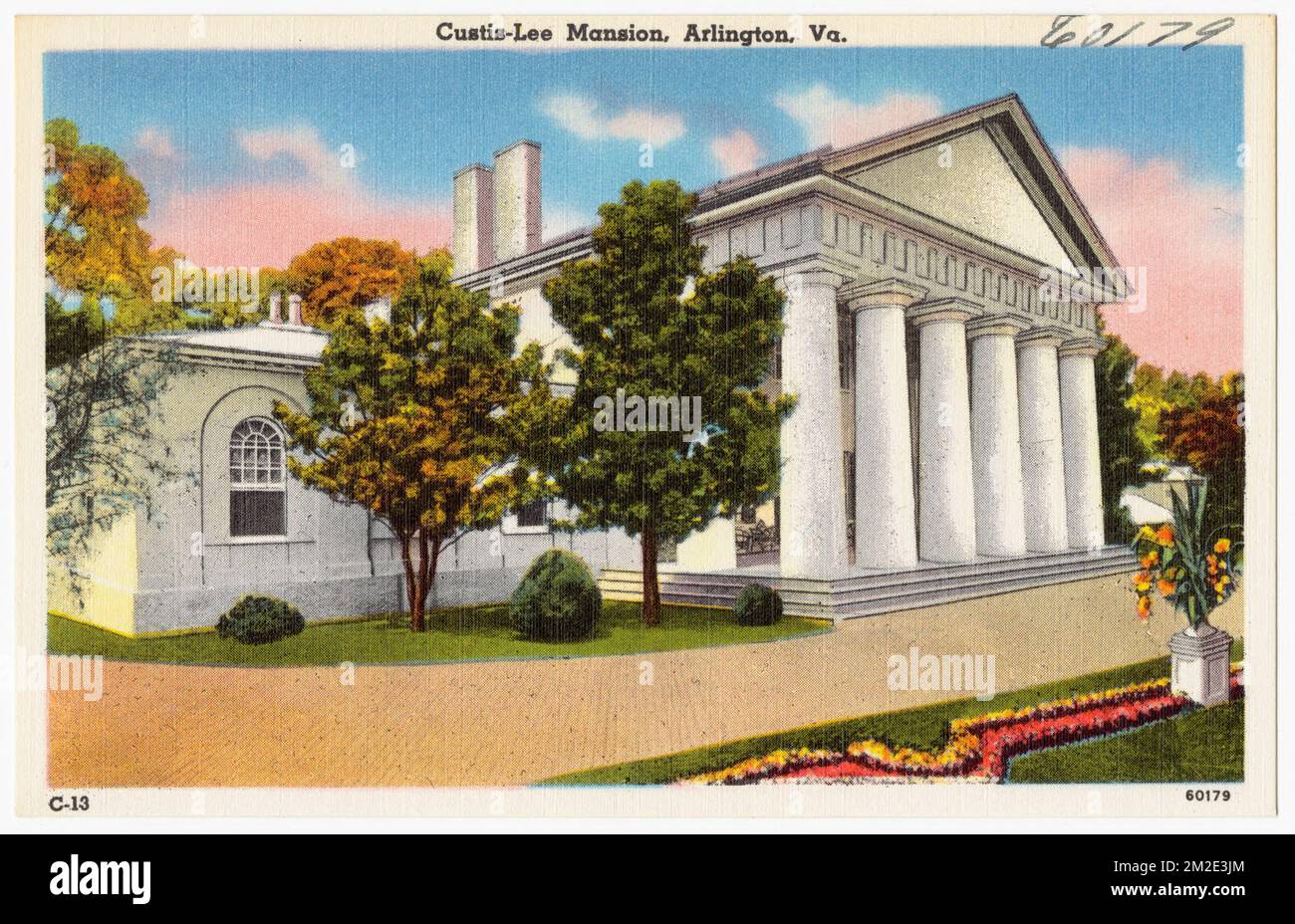 Custis-Lee Mansion, Arlington, Va. , Historic buildings, Tichnor ...