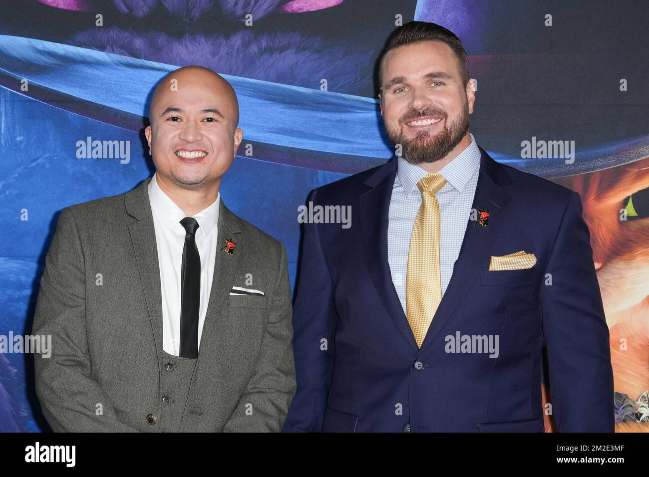 New York City, United States. 13th Dec, 2022. Joel Crawford and Januel ...