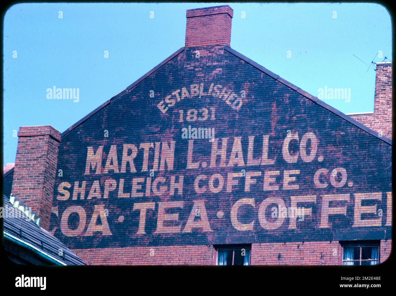 Custom House Block, Long Wharf, Boston , Buildings, Painted wall signs ...
