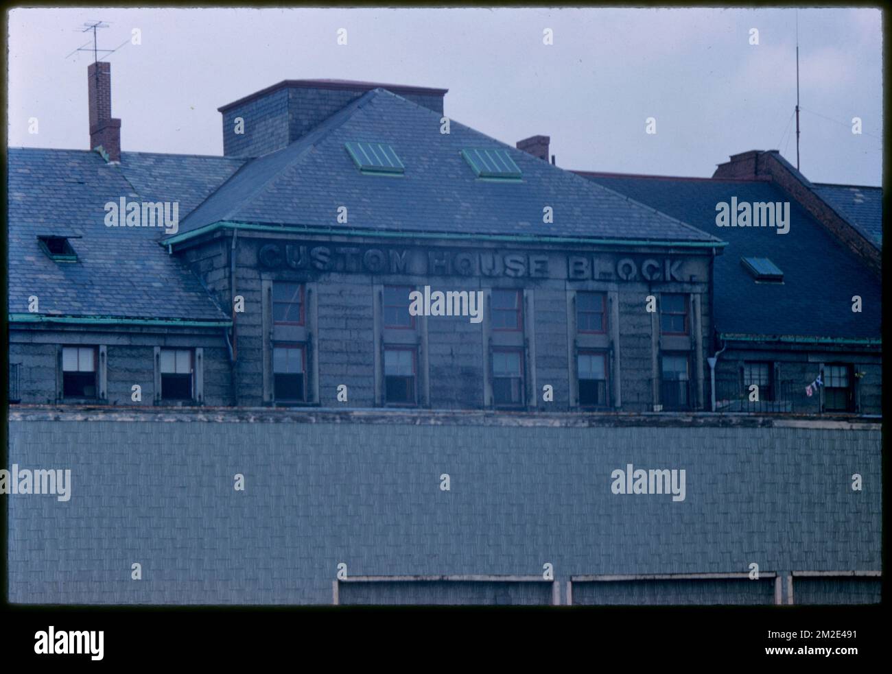 Custom House Block, Long Wharf, Boston , Buildings. Edmund L. Mitchell ...