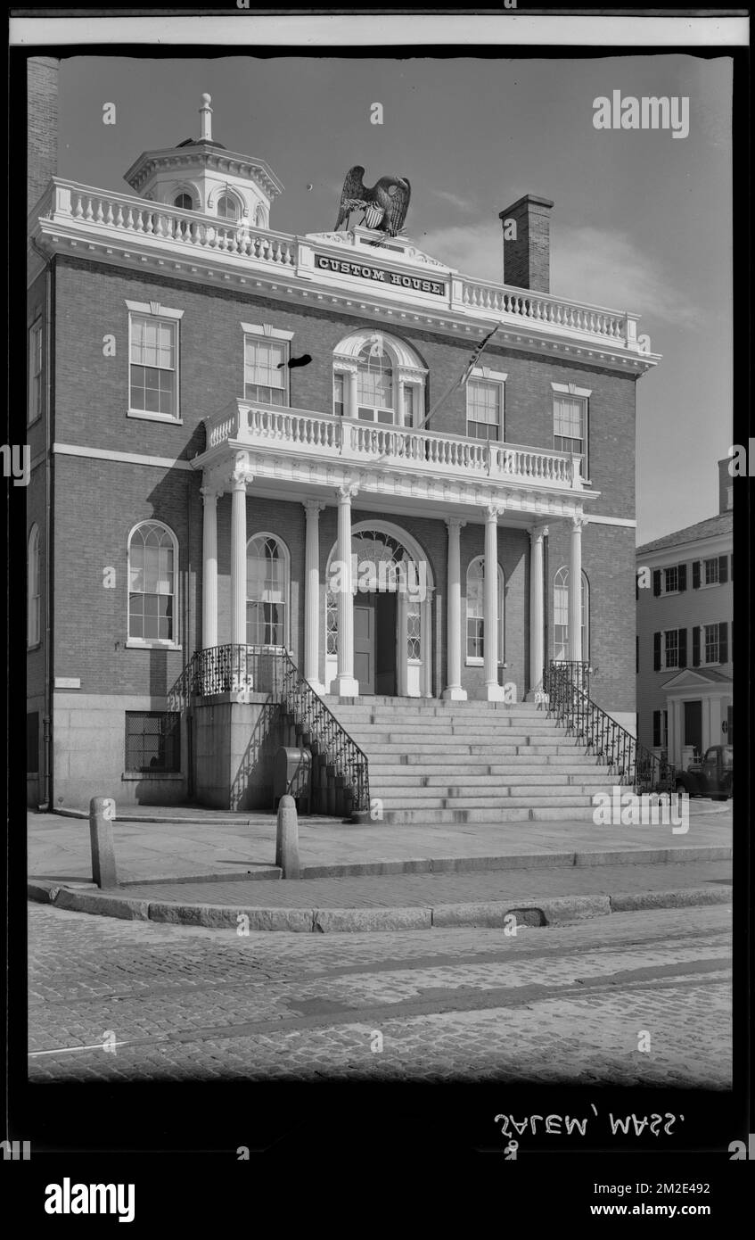 Custom House, exterior , Architecture, Customhouses, Stairways, Porches ...