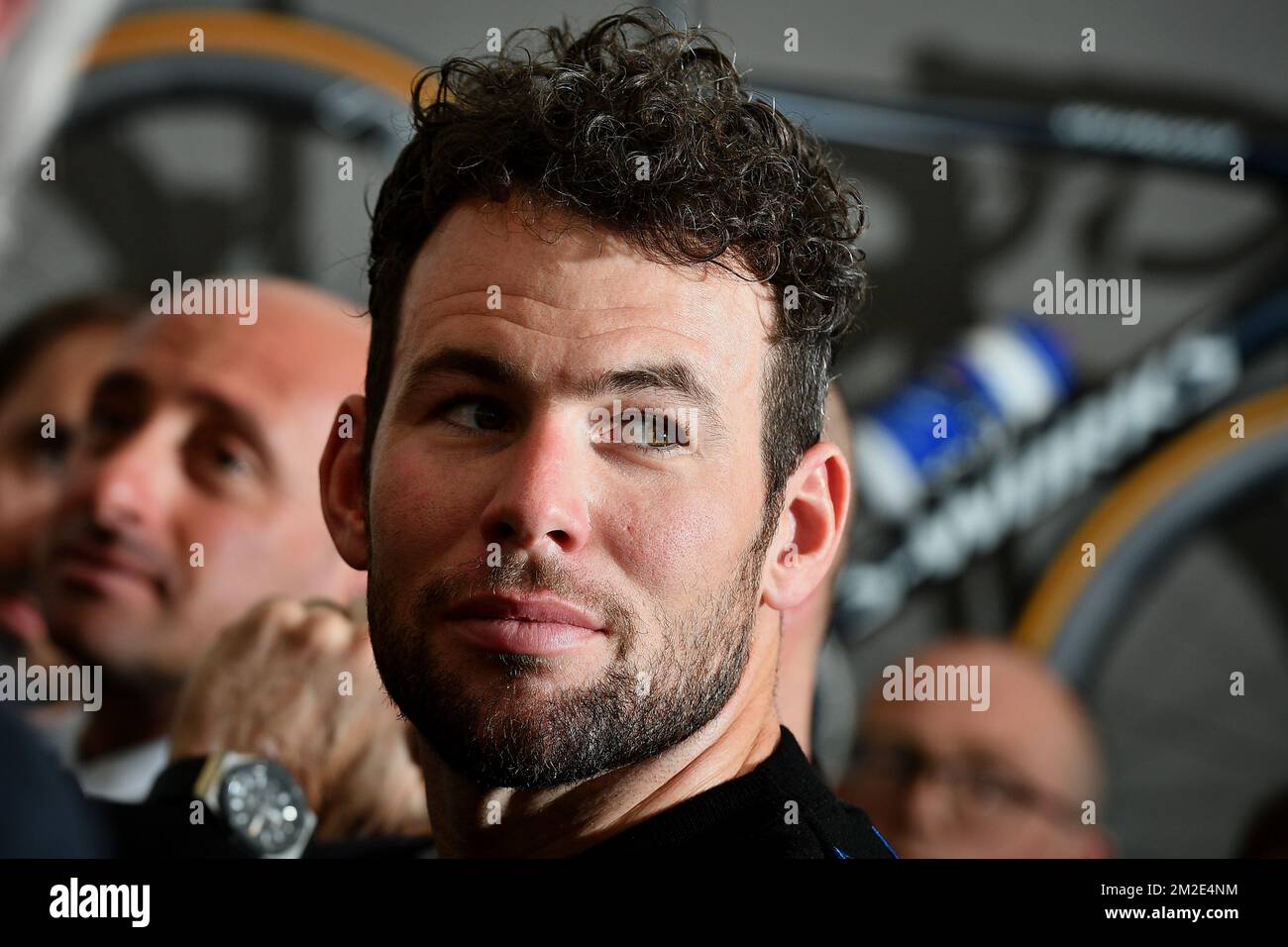 British Mark Cavendish of Team Dimension Data pictured during a press ...