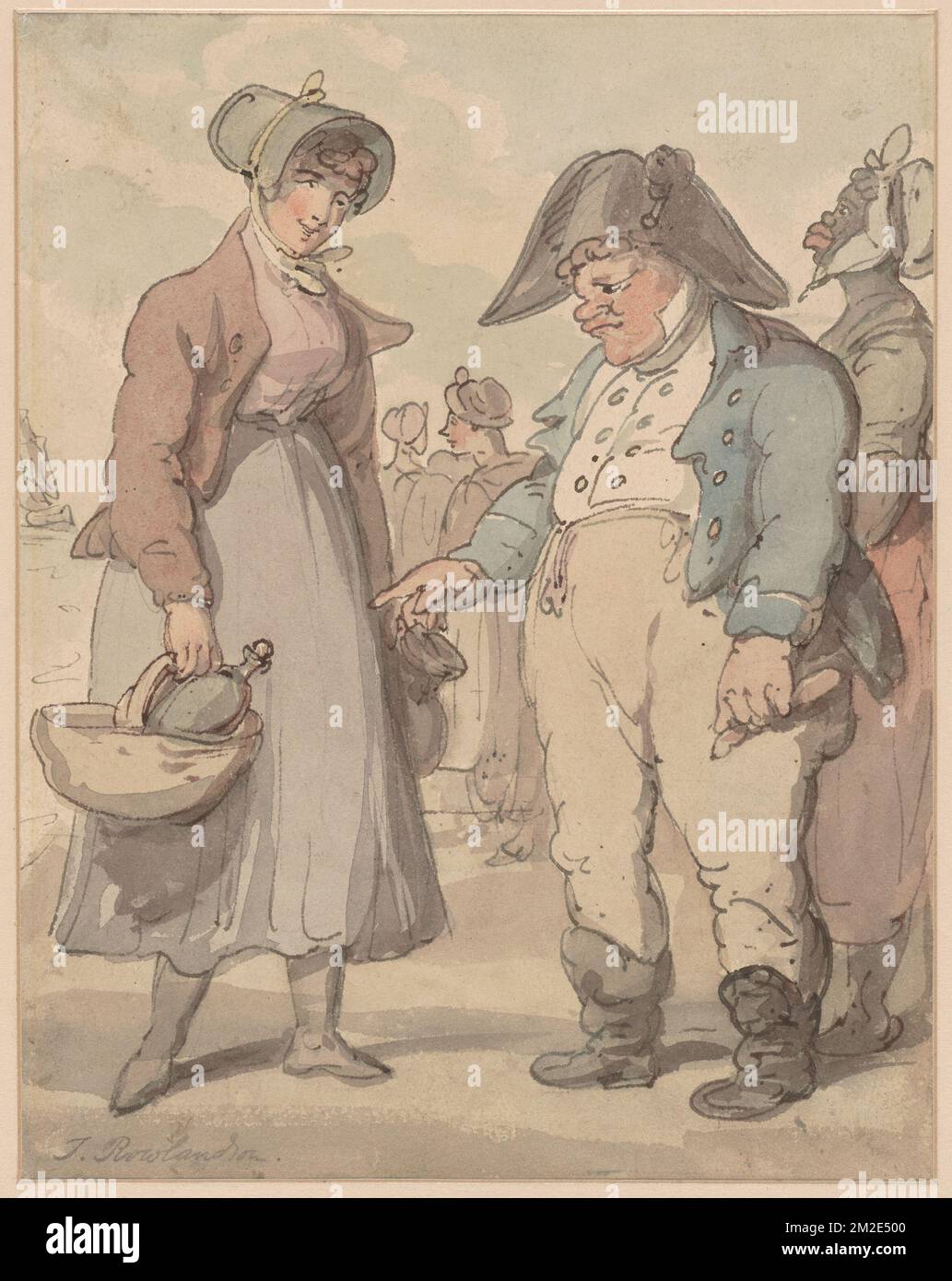 Customs inspector 18th century hi-res stock photography and images - Alamy