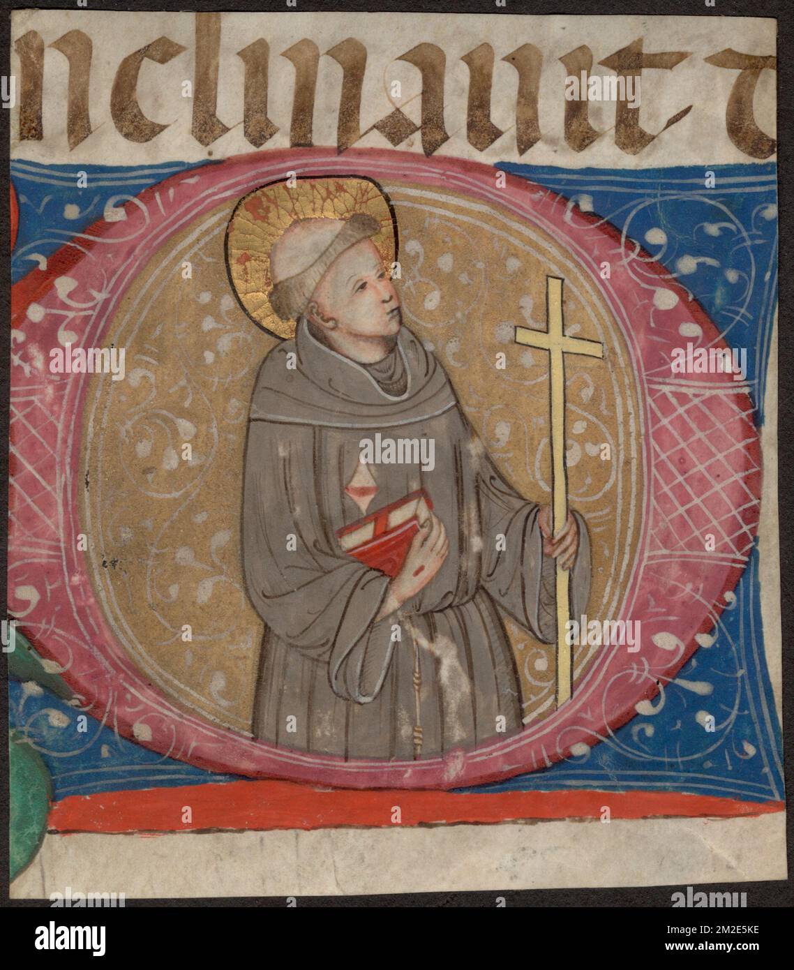 Cutting from a ca. 15th-century ferial psalter : in Latin ,. Medieval ...