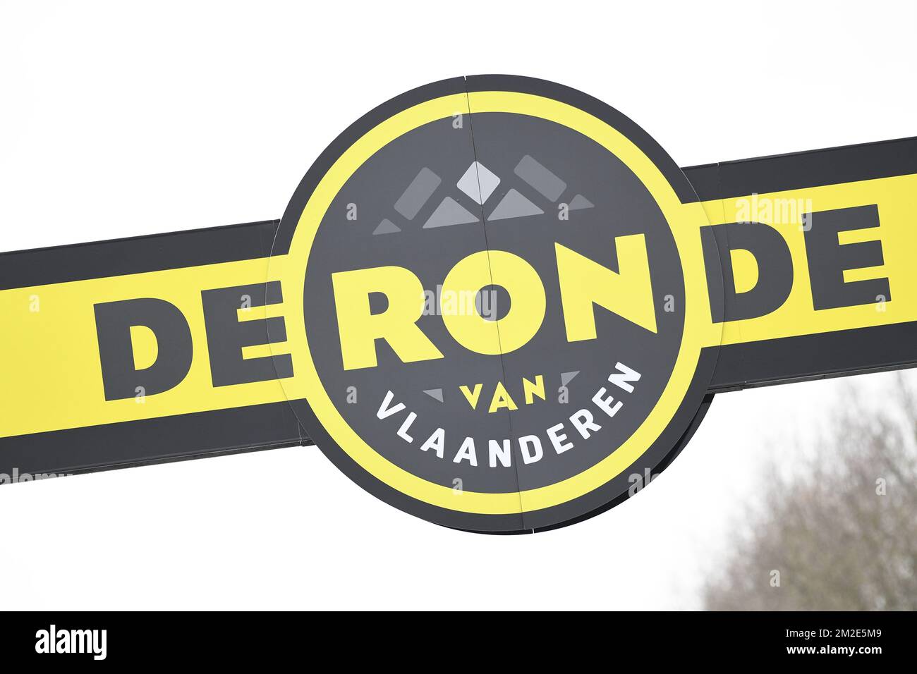 Illustration picture shows the logo during the 102nd edition of the ...