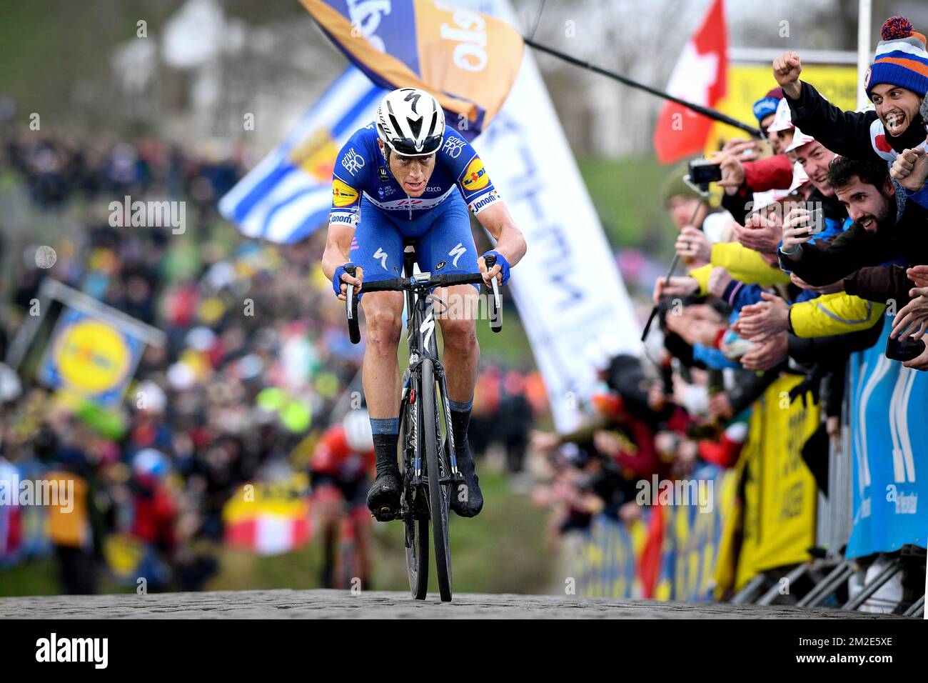 Dutch Niki Terpstra of Quick-Step Floors pictured in action on the ...