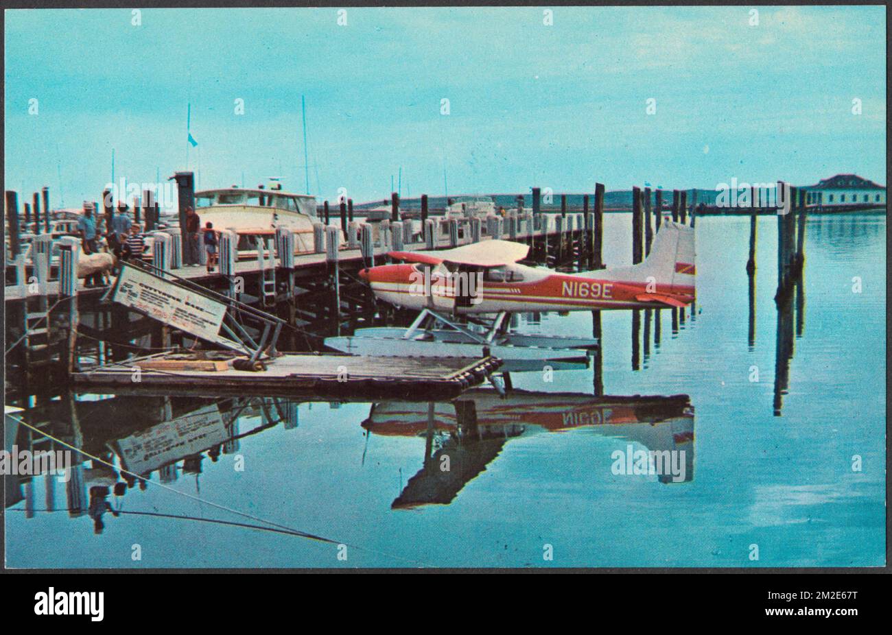 Cuttyhunk Harbor Marina, Cuttyhunk, Mass. , Harbors, Airplanes, Tichnor ...