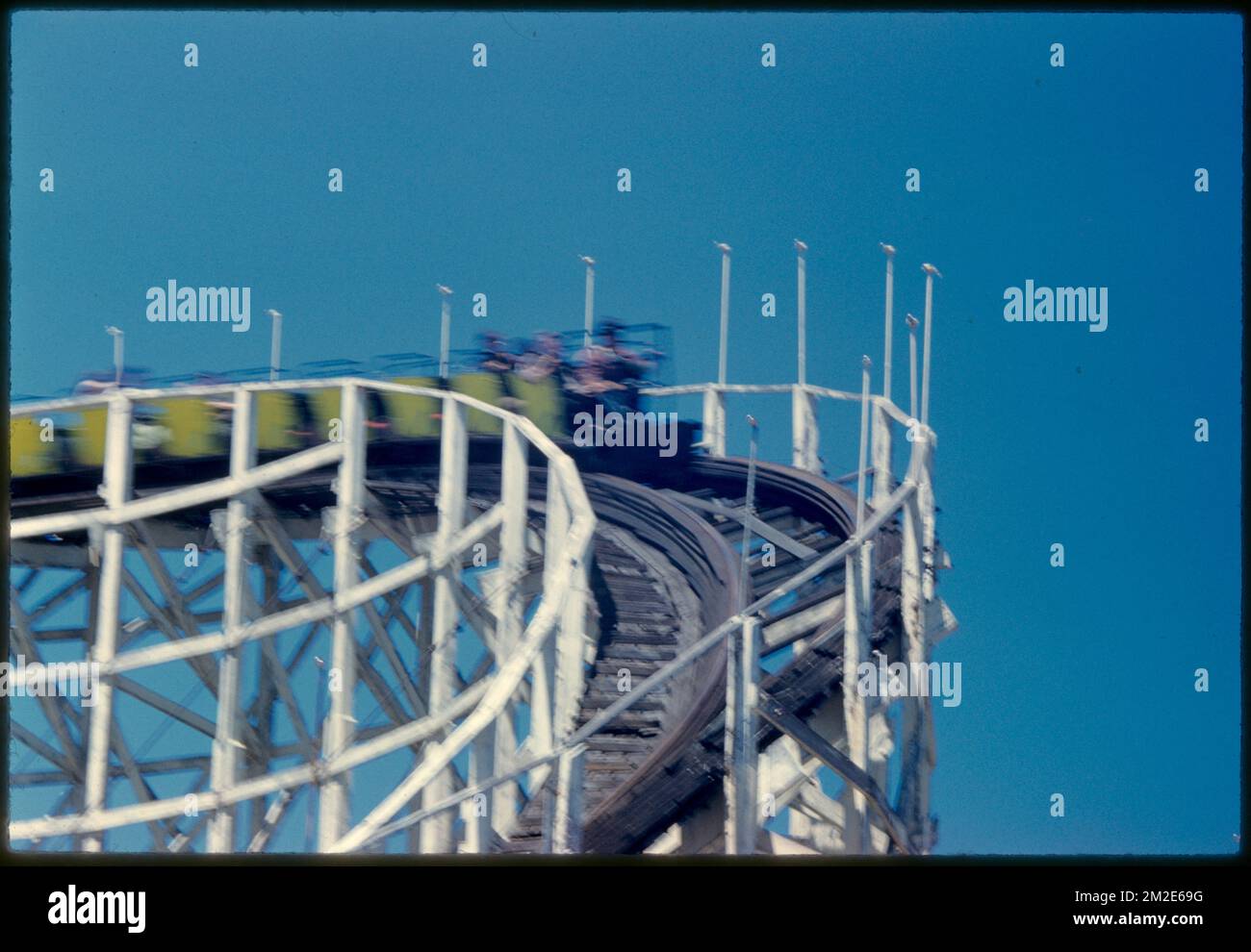 Cyclone roller coaster, Revere Beach, Massachusetts , Amusement parks ...