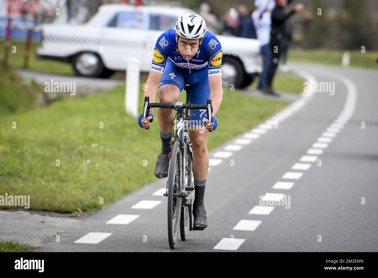 Dutch Niki Terpstra of Quick-Step Floors pictured in action during the ...