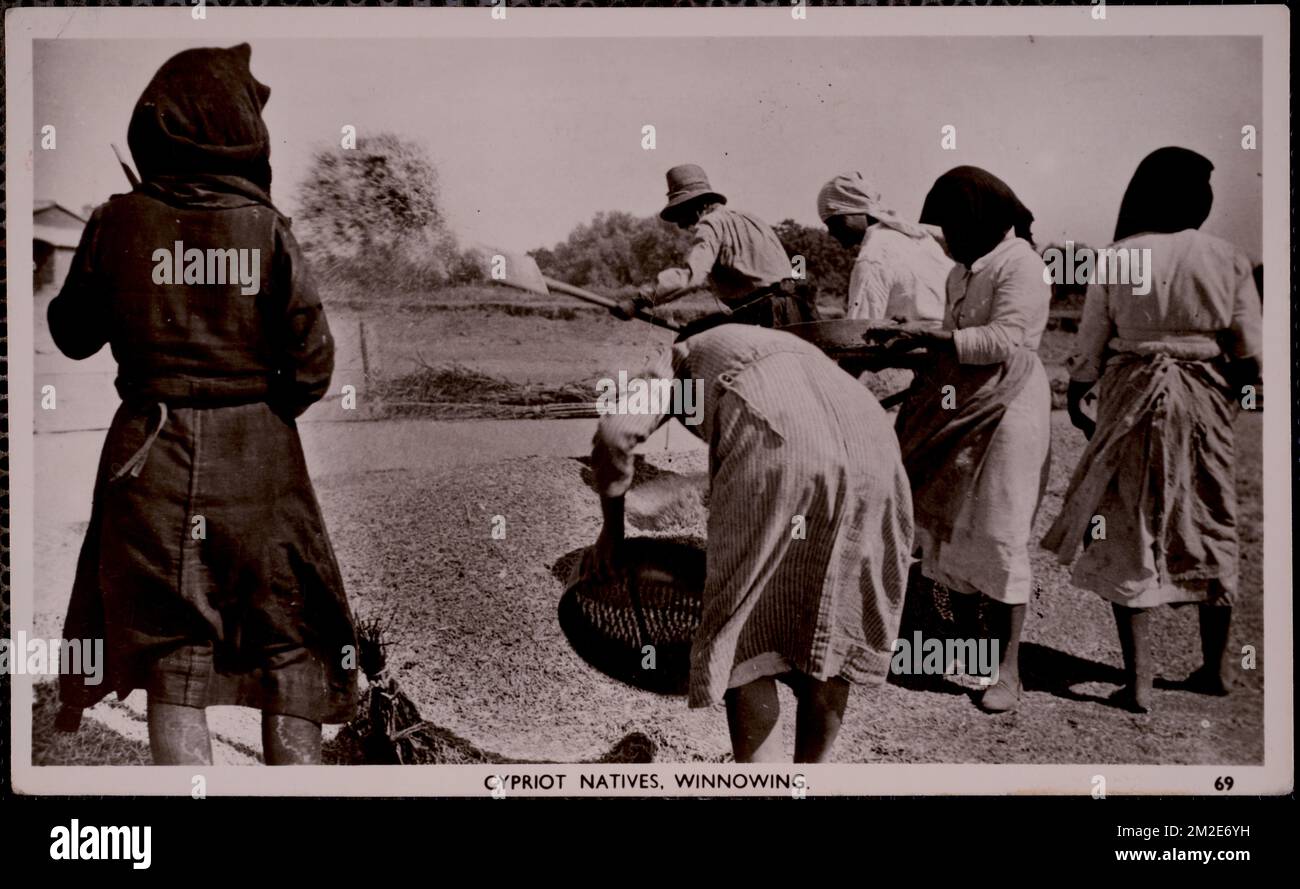 Cypriot natives. Winnowing , Winnowing. Nicholas Catsimpoolas ...
