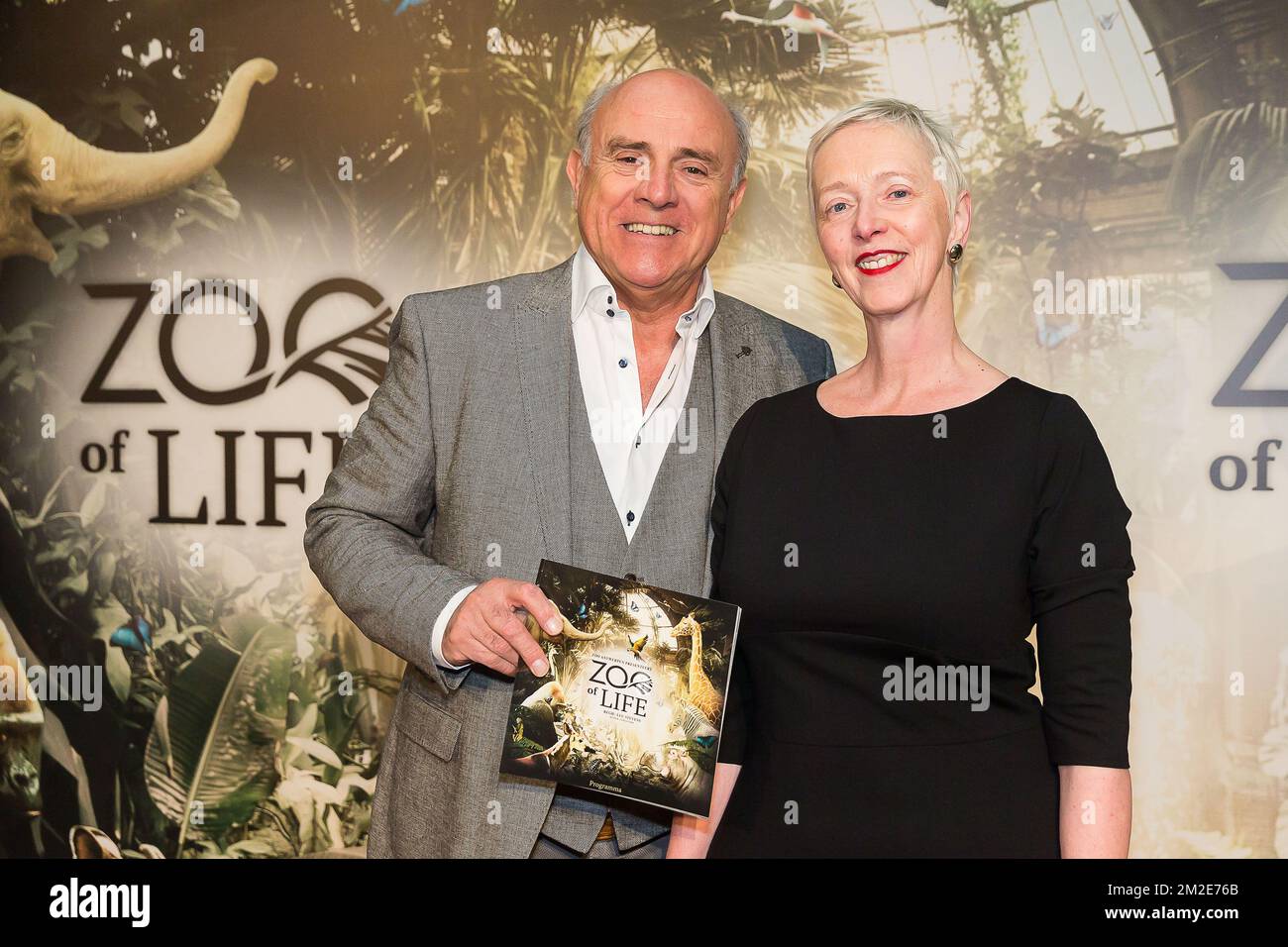 Herbert Flack and wife Fabienne pictured on the red carpet at the ...