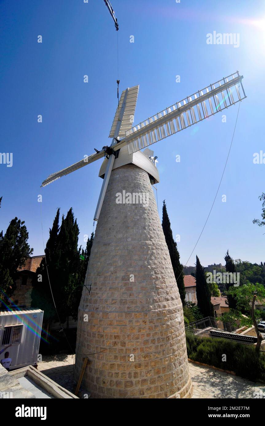 July 31st 2012. The final stage in the restoration of The Moses ...