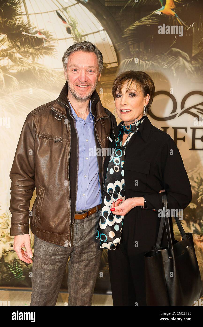 Actress Greet Rouffaer and husband Bart pictured on the red carpet at ...