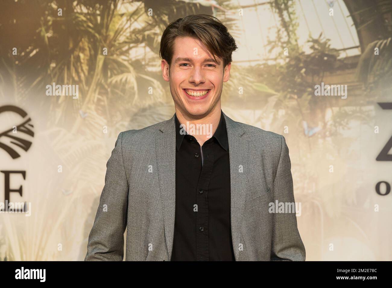 actor Juan Gerlo pictured on the red carpet at the arrival for the 'Zoo ...