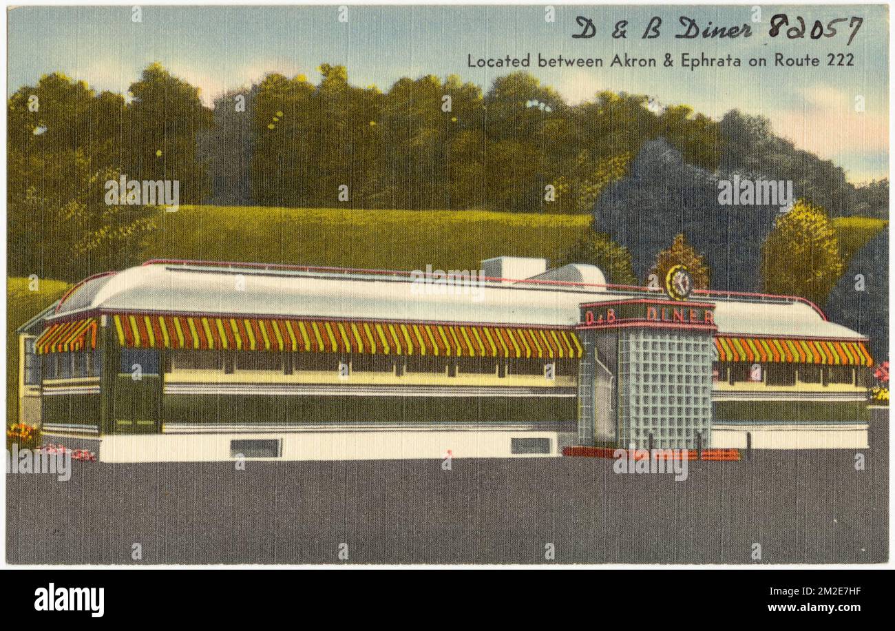 D & B Diner, located between Akron & Ephrata in Route 222 , Restaurants ...