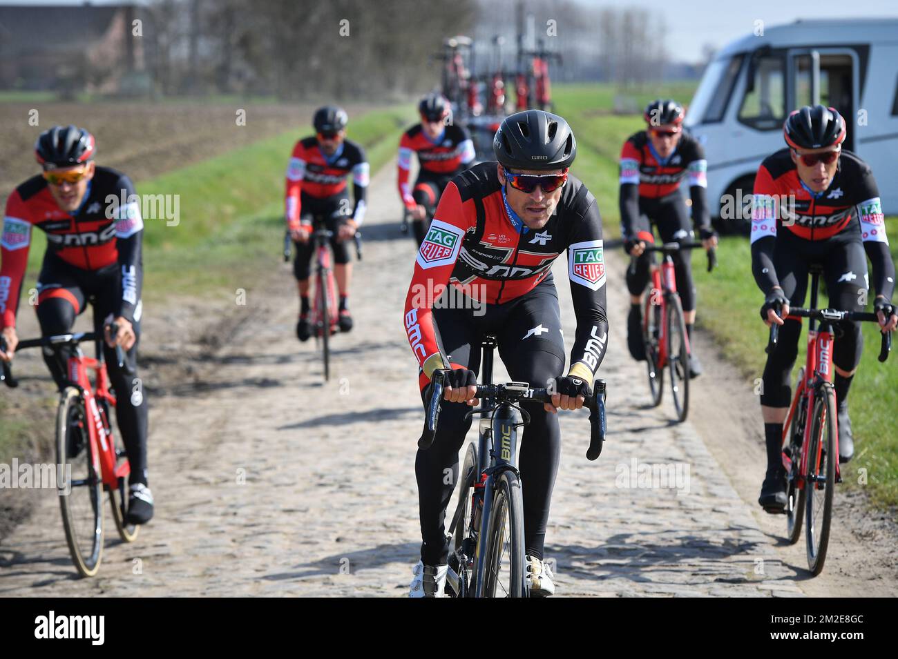 Belgian Greg Van Avermaet of BMC Racing Team pictured in action during ...