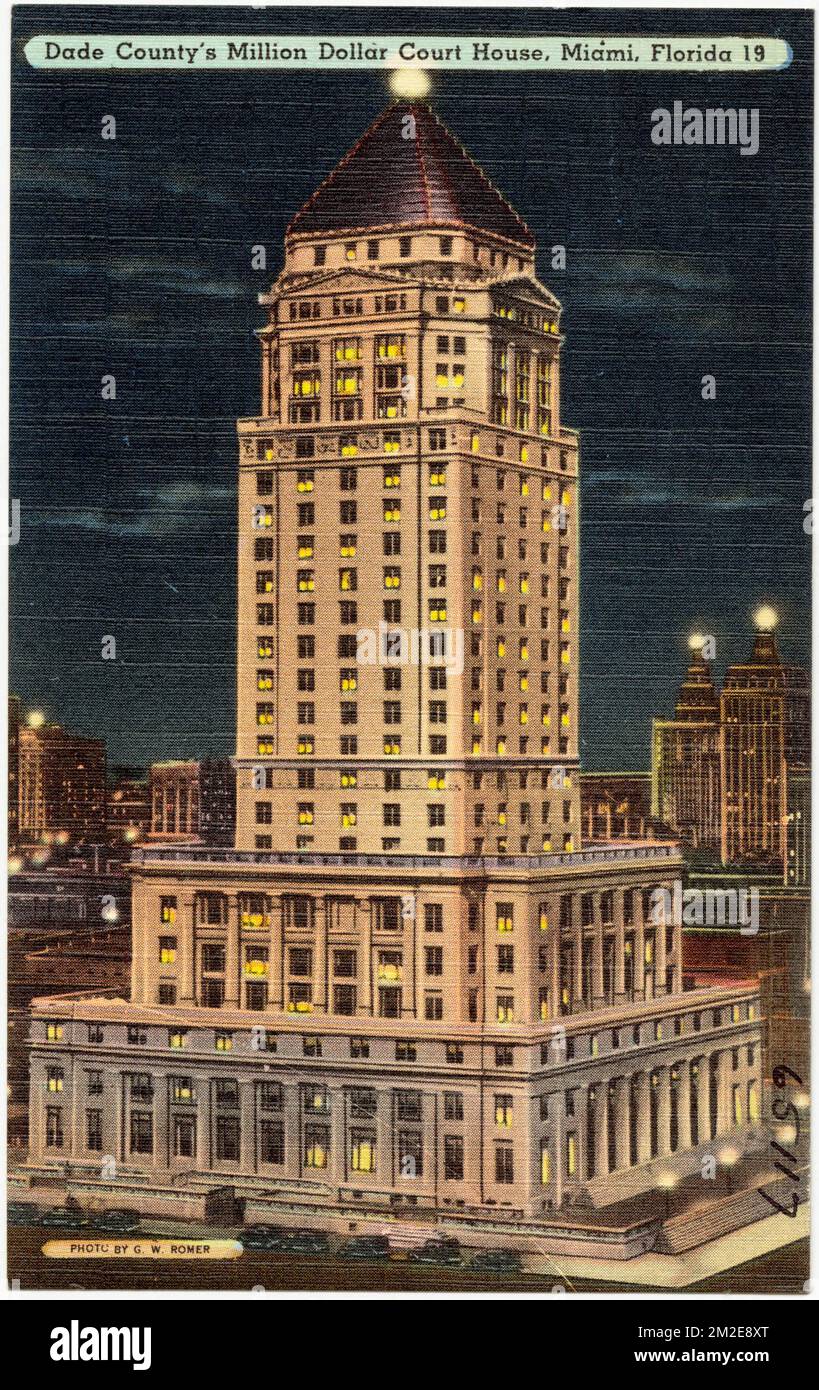 Dade county's million dollar courthouse, Miami, Florida , Courthouses ...