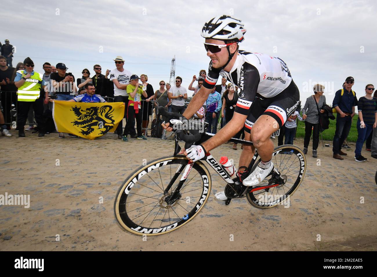 Belgian Edward Theuns of Team Sunweb pictured in action during the ...