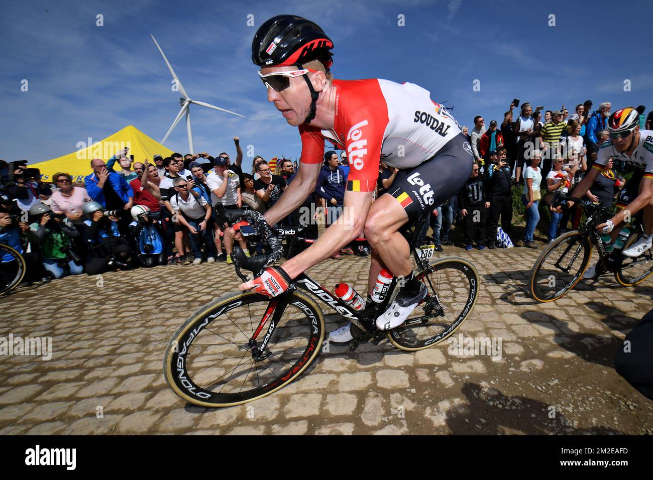 German Marcel Sieberg of Lotto Soudal pictured in action during the ...
