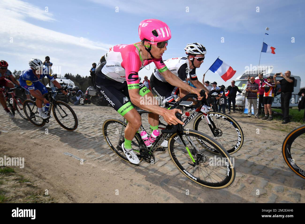 Belgian Sep Vanmarcke of EF Education First - Drapac Cannondale ...