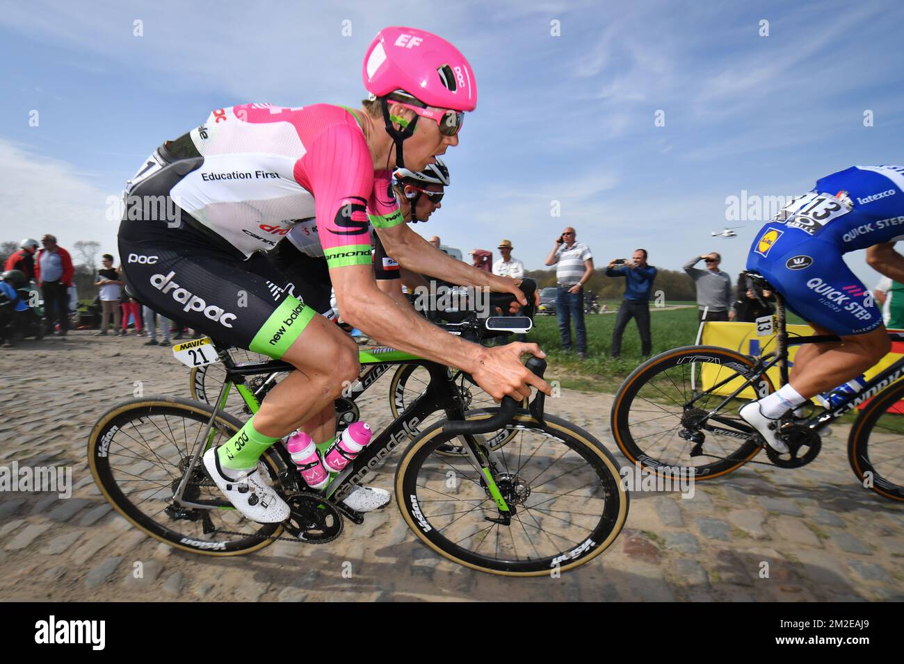 Belgian Sep Vanmarcke of EF Education First - Drapac Cannondale ...