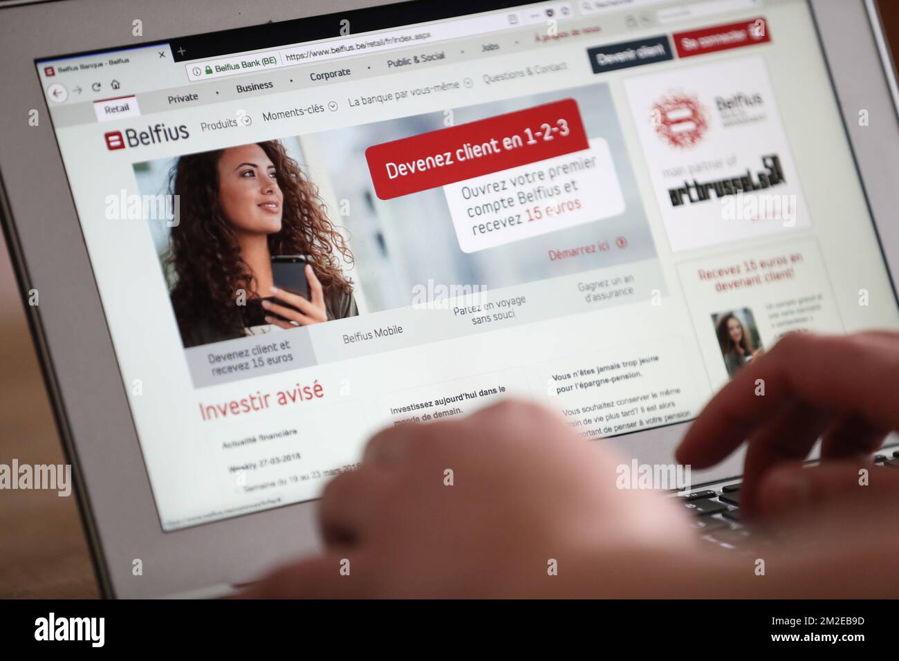 Belfius bank hi-res stock photography and images - Alamy