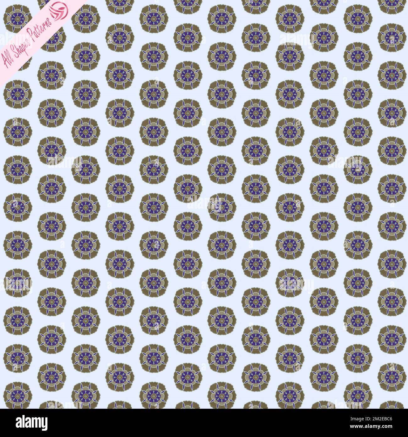 Digital And Textile Print Design Image Stock Photo - Alamy