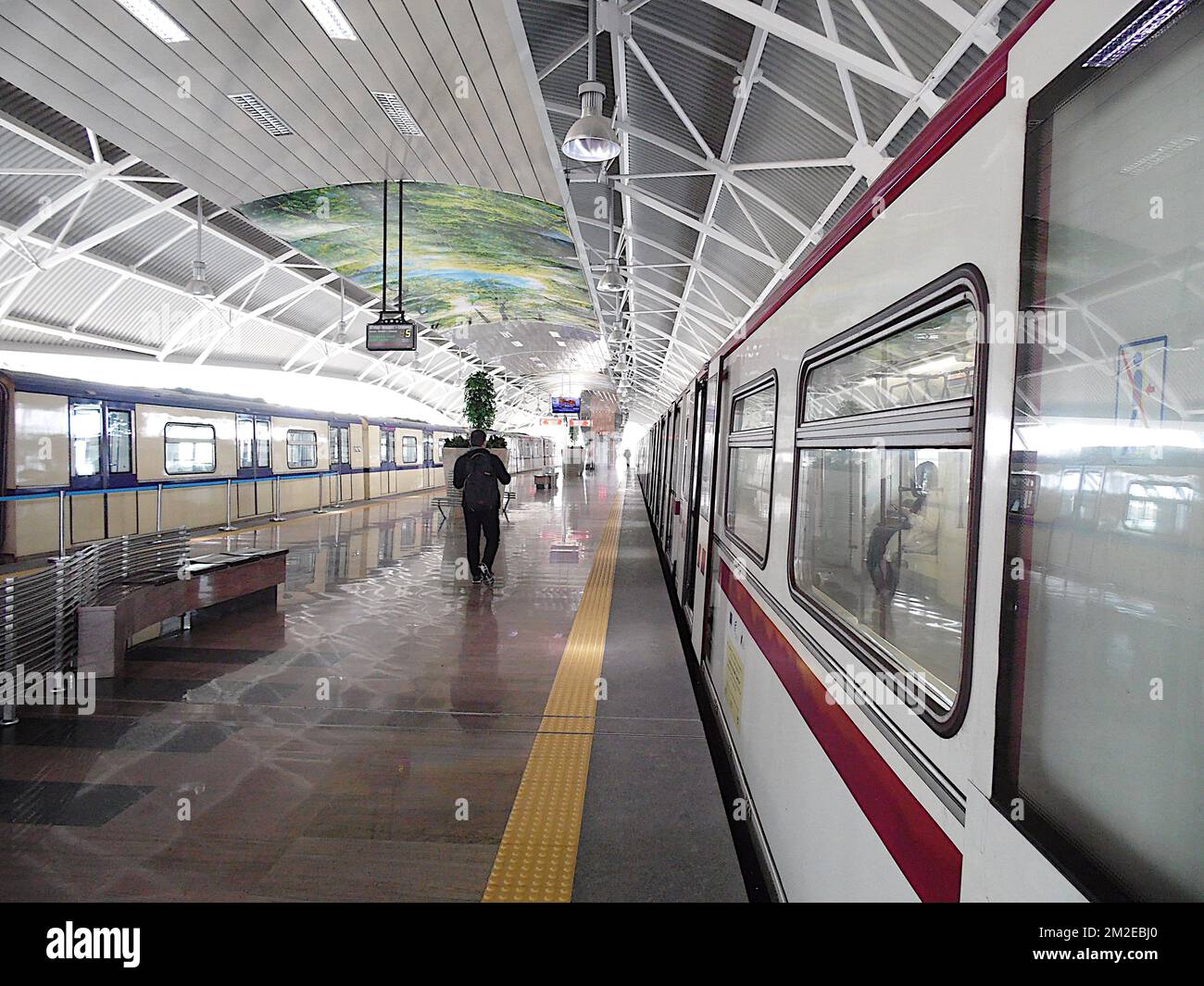 The metro of Sofia Bulgaria | Métro de Sofia Bulgarie 21/01/2018 Stock Photo - Alamy