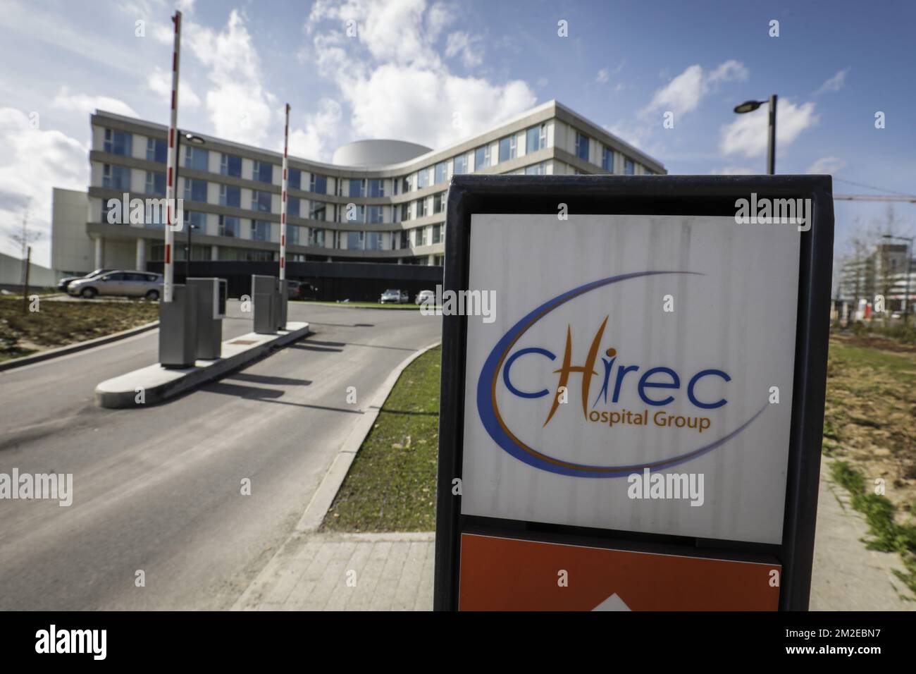Illustration picture shows the Chirec Delta hospital (a relocation of ...