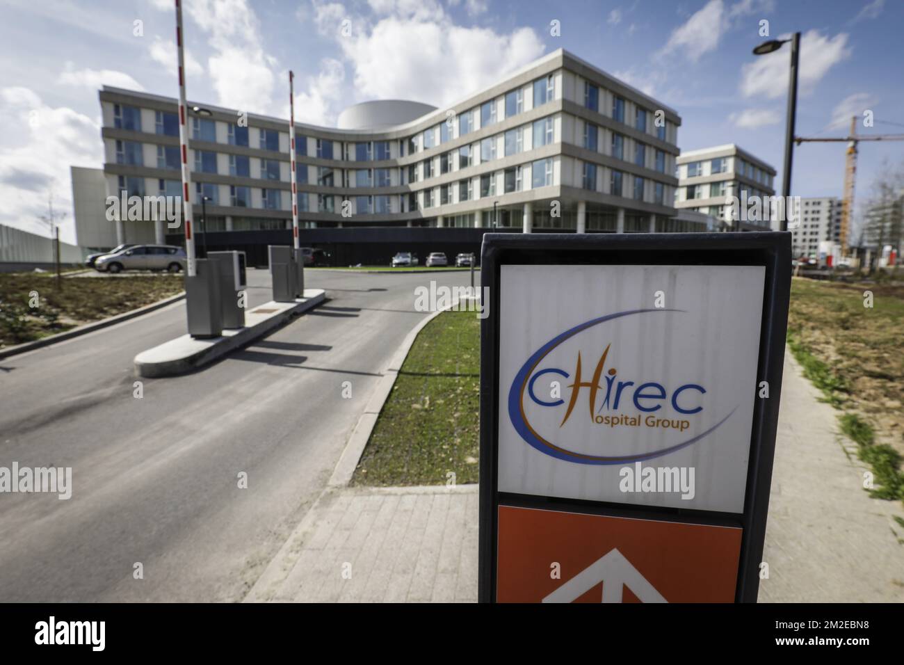 Illustration picture shows the Chirec Delta hospital (a relocation of ...