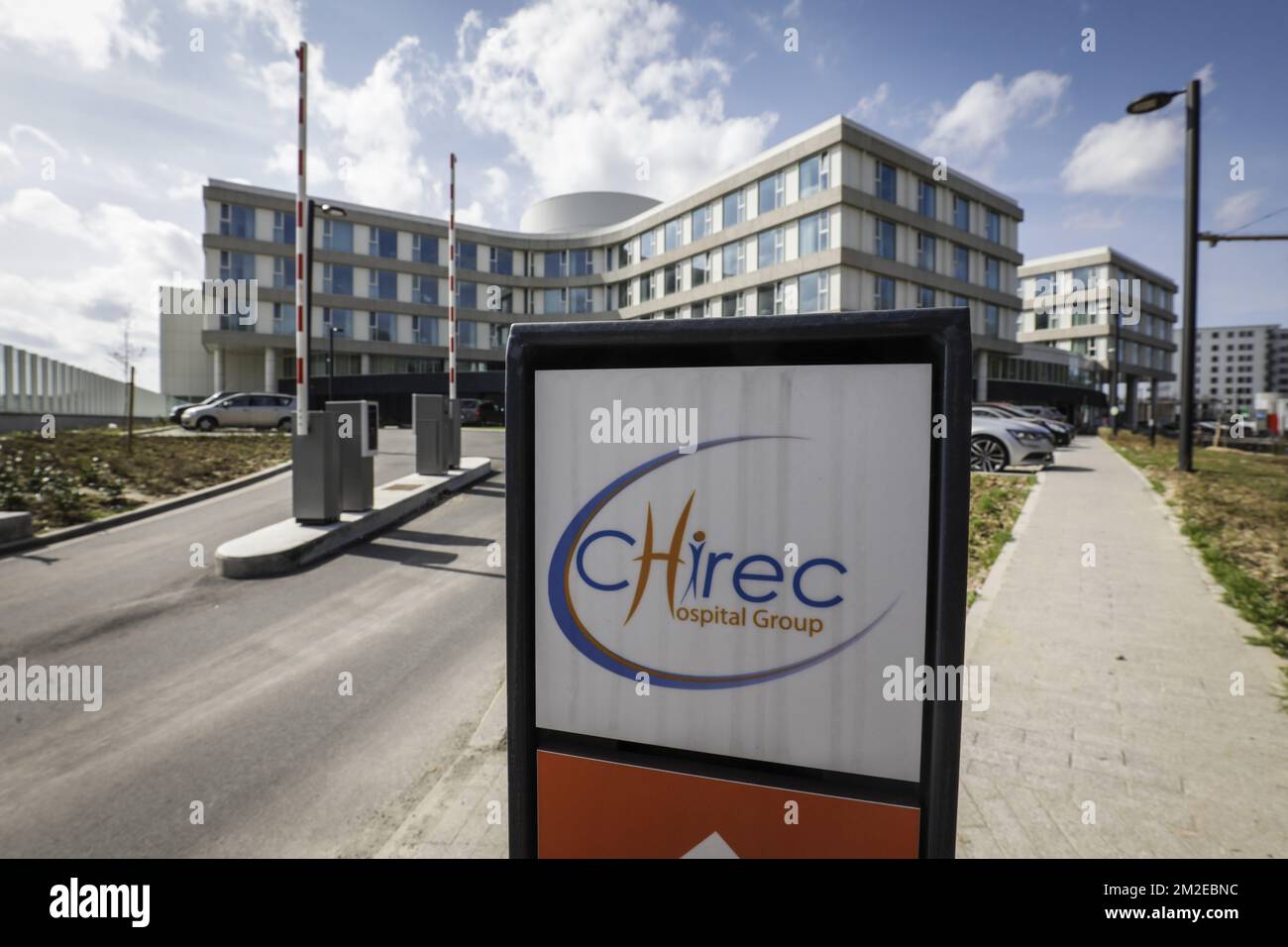 Illustration picture shows the Chirec Delta hospital (a relocation of ...