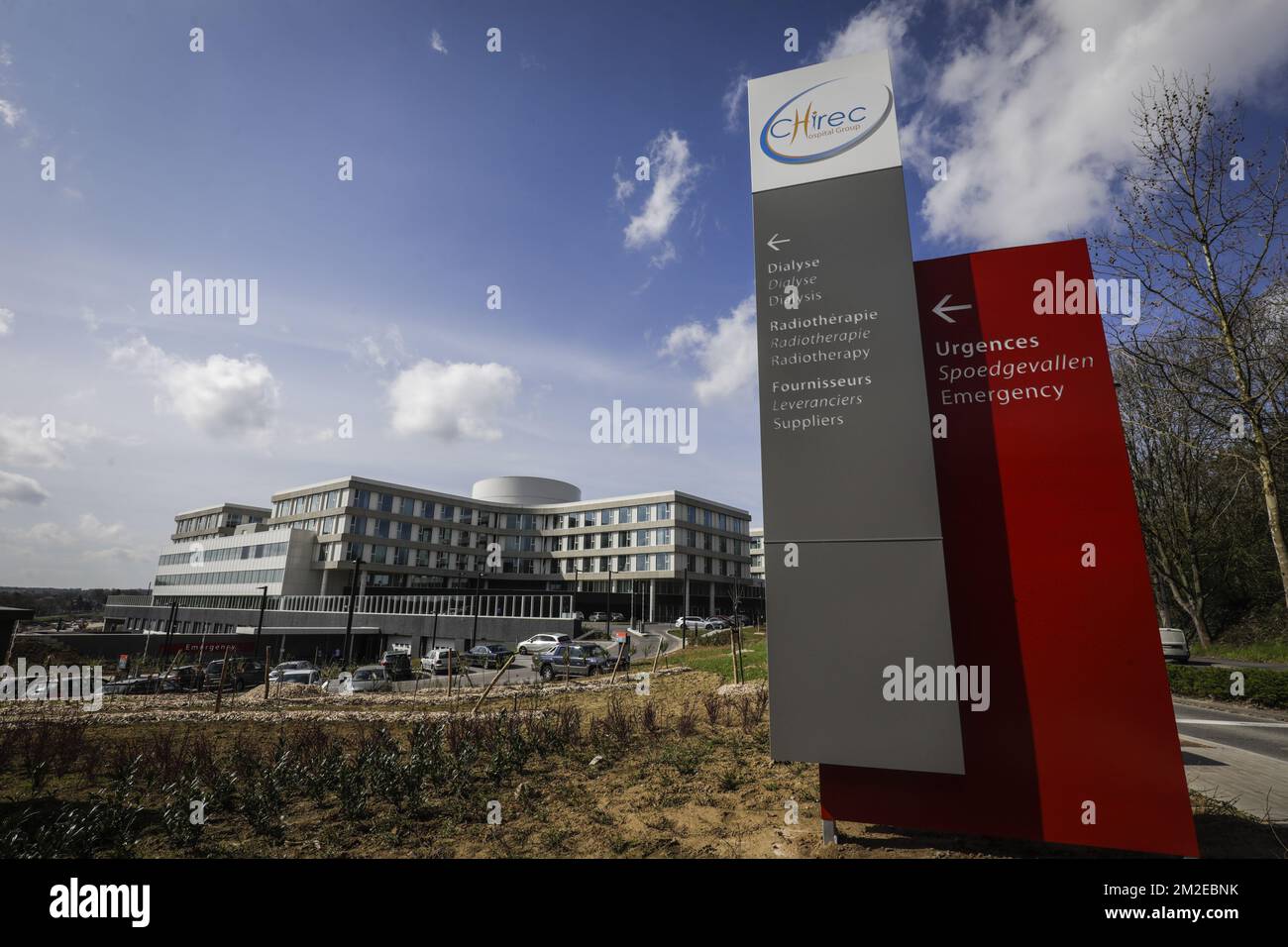 Illustration picture shows the Chirec Delta hospital (a relocation of ...