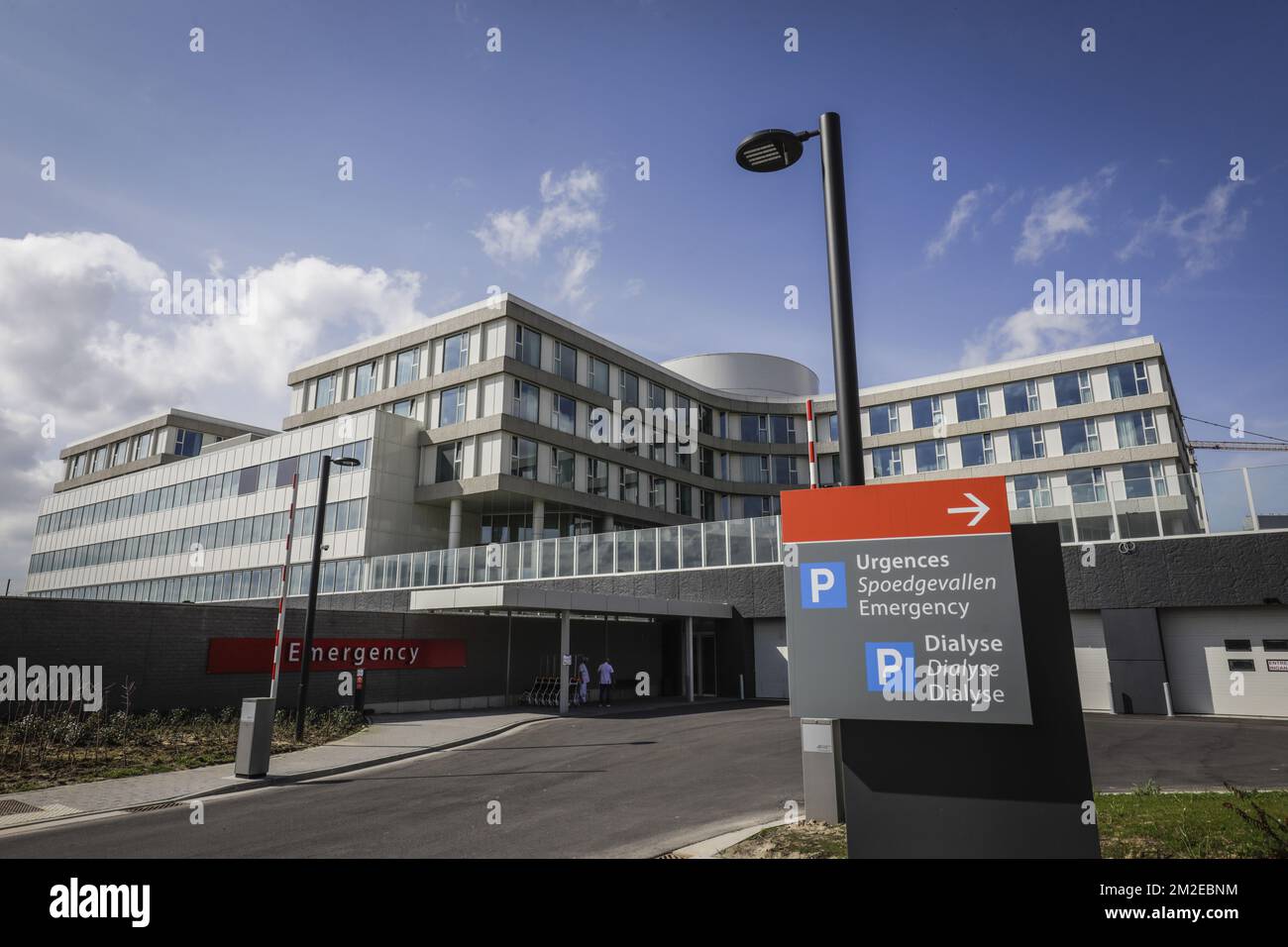 Illustration picture shows the Chirec Delta hospital (a relocation of ...