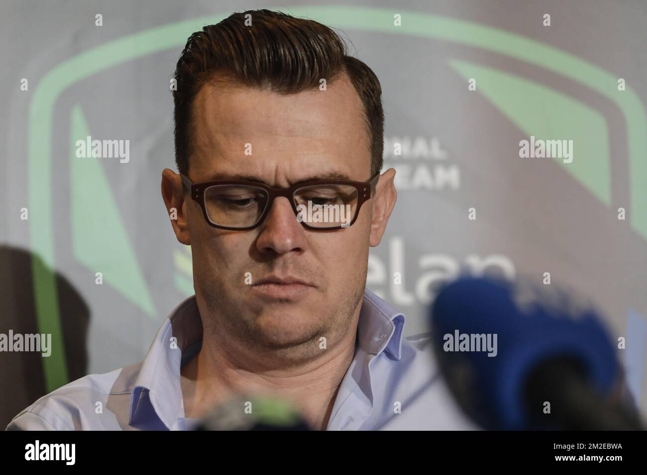 Verandas Willems - Crelan team director Nick Nuyens pictured during a ...