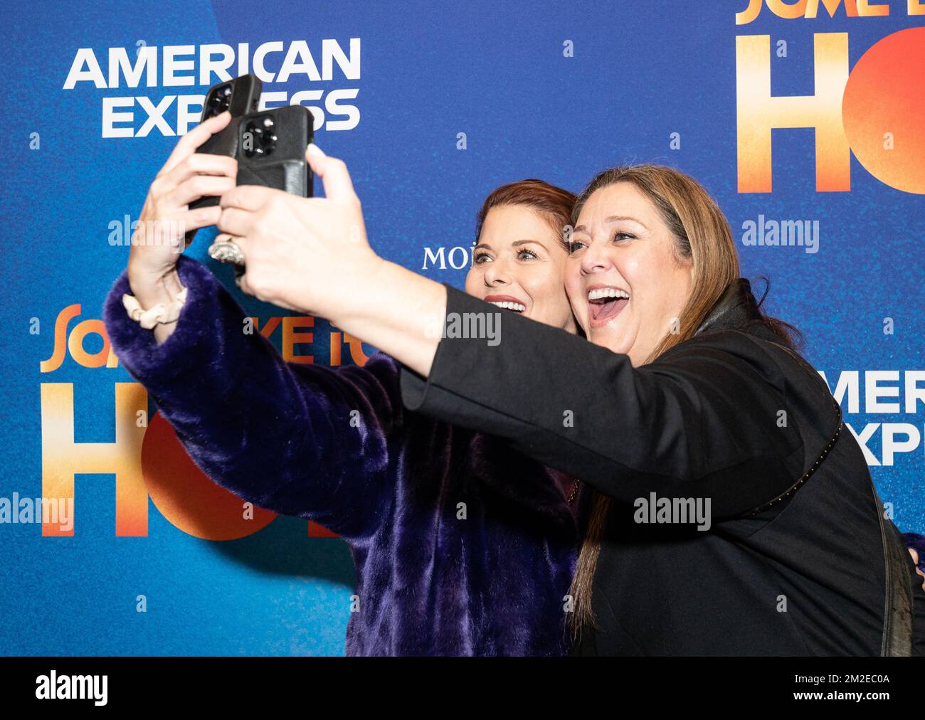 Debra Messing and Camryn Manheim attend opening night for Some Like It ...