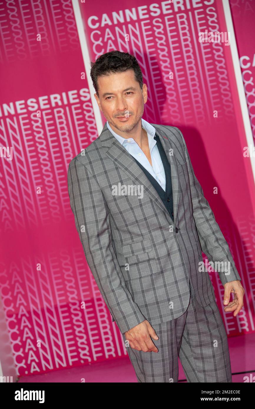 Raul Mendez from the serie 'Miguel' on the pink carpet of the Cannes ...