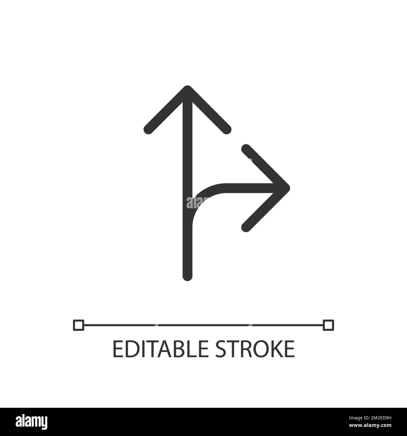 Straight line map hi-res stock photography and images - Alamy