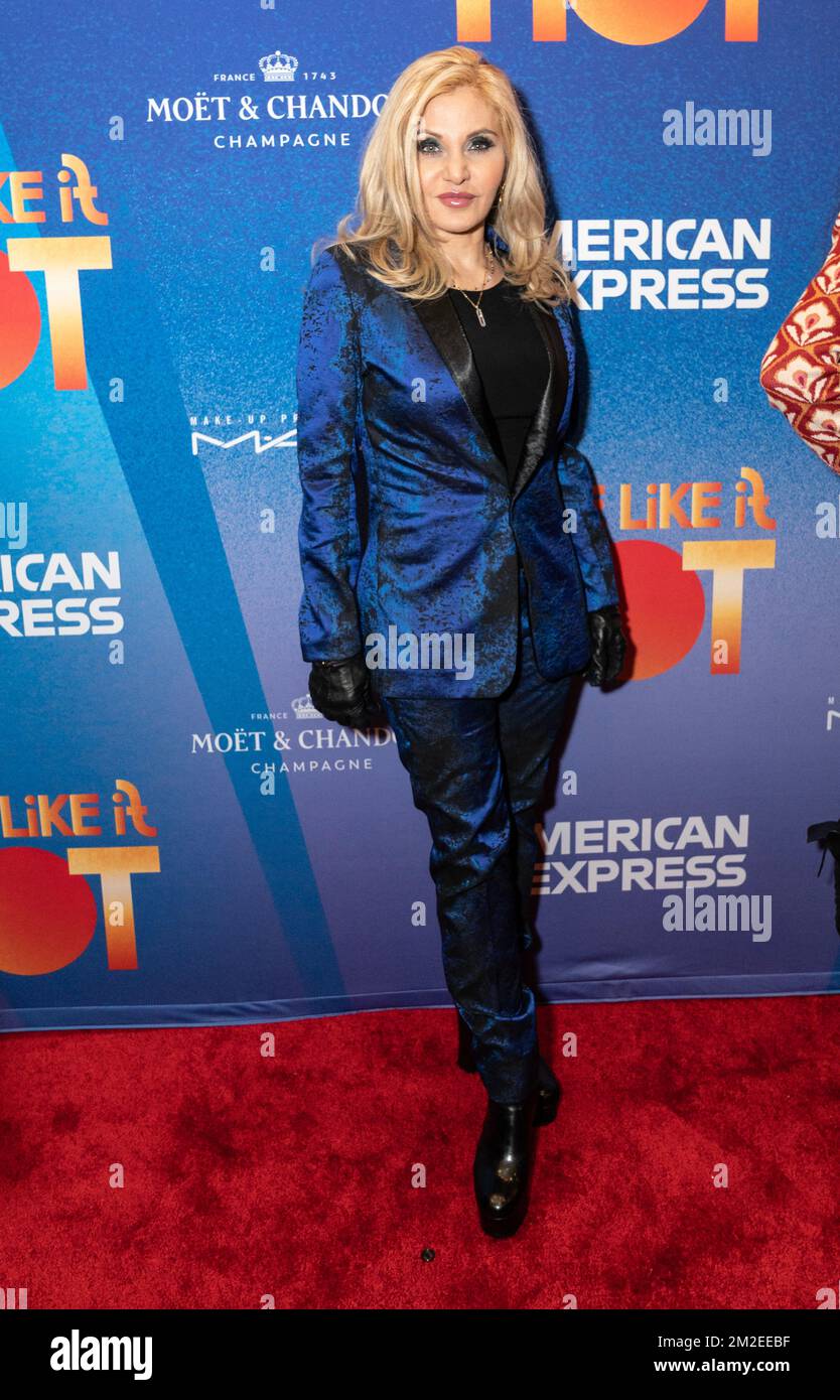 Orfeh attends opening night for Some Like It Hot on Broadway at Shubert ...